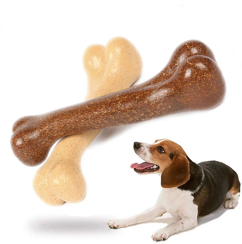 Beef-Flavor-Bone-Dog-Toys-for-Small-Large-Dogs-Non-Toxic-Bite ...