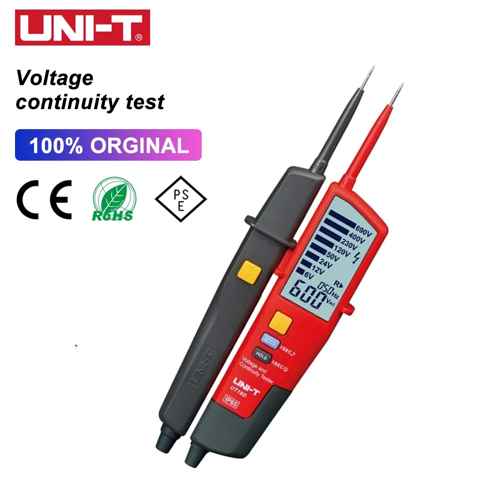 UNI-T-UT18C-UT18D-UT15B-UT15C-Voltage-Tester-AC-DC-Voltage-3-Phase ...