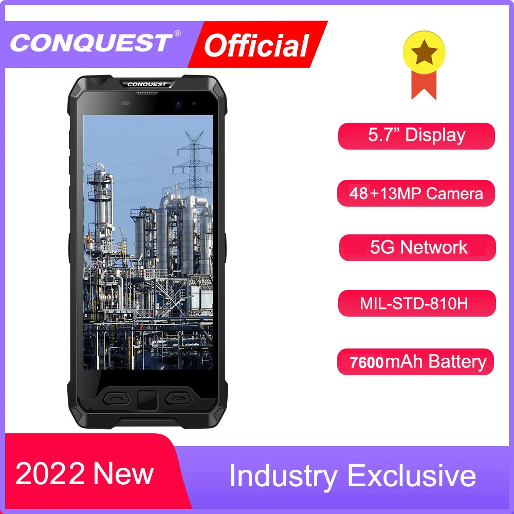 2022 New CONQUEST S29 Night Vision IP68 Waterproof 5G Rugged Smartphone ...