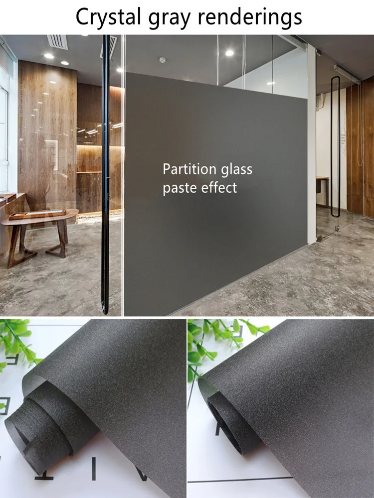 Black Opaque Glass Windows