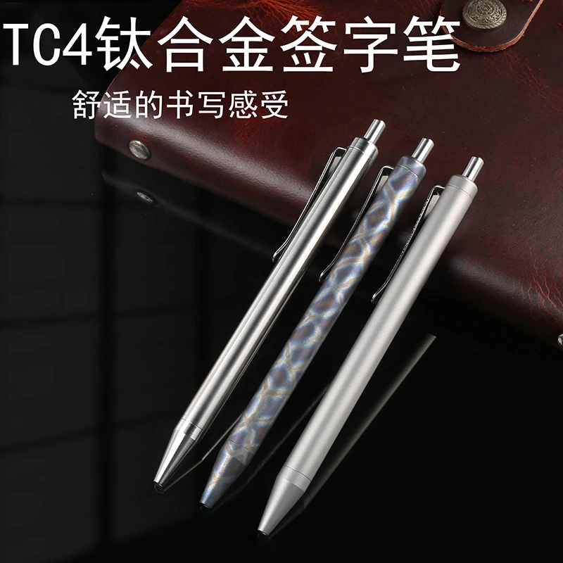 Multi Function Pen Titanium | Mini Titanium Portable Pen | Pen Edc ...