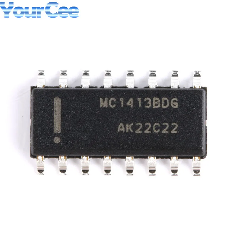 SMD 칩 트랜지스터 어레이 SOP 16 IC, MC1413, MC1413BD, MC1413BDG, 정품, 5 개 ...