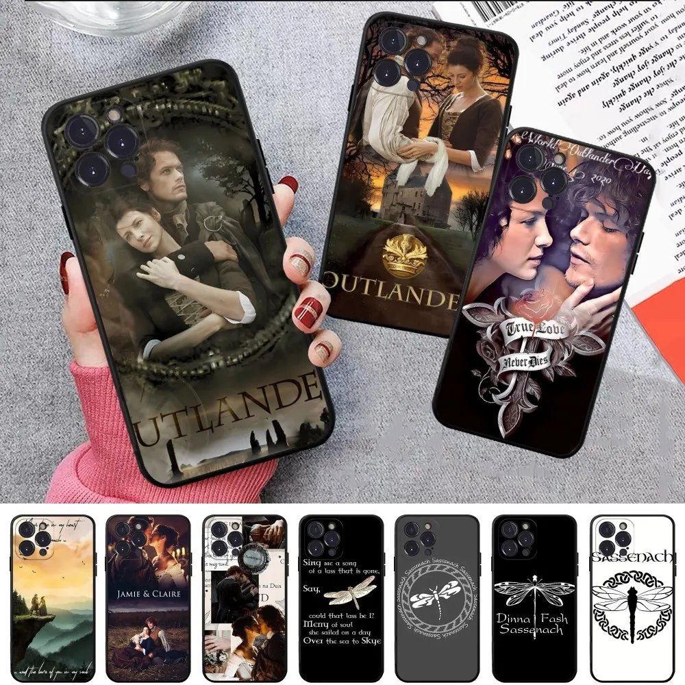 OUTLANDER TV Jamie Fraser Sassenach Phone Case For IPhone 15 8 7 6 6S ...