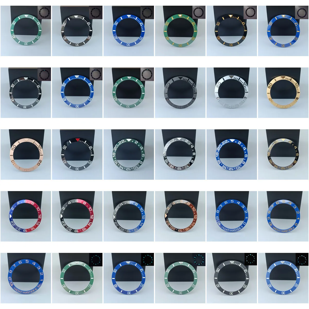 Sloping-40mm-31-6mm-Various-Bezel-GMT-and-Diving-Watch-Insert-For-Mens ...