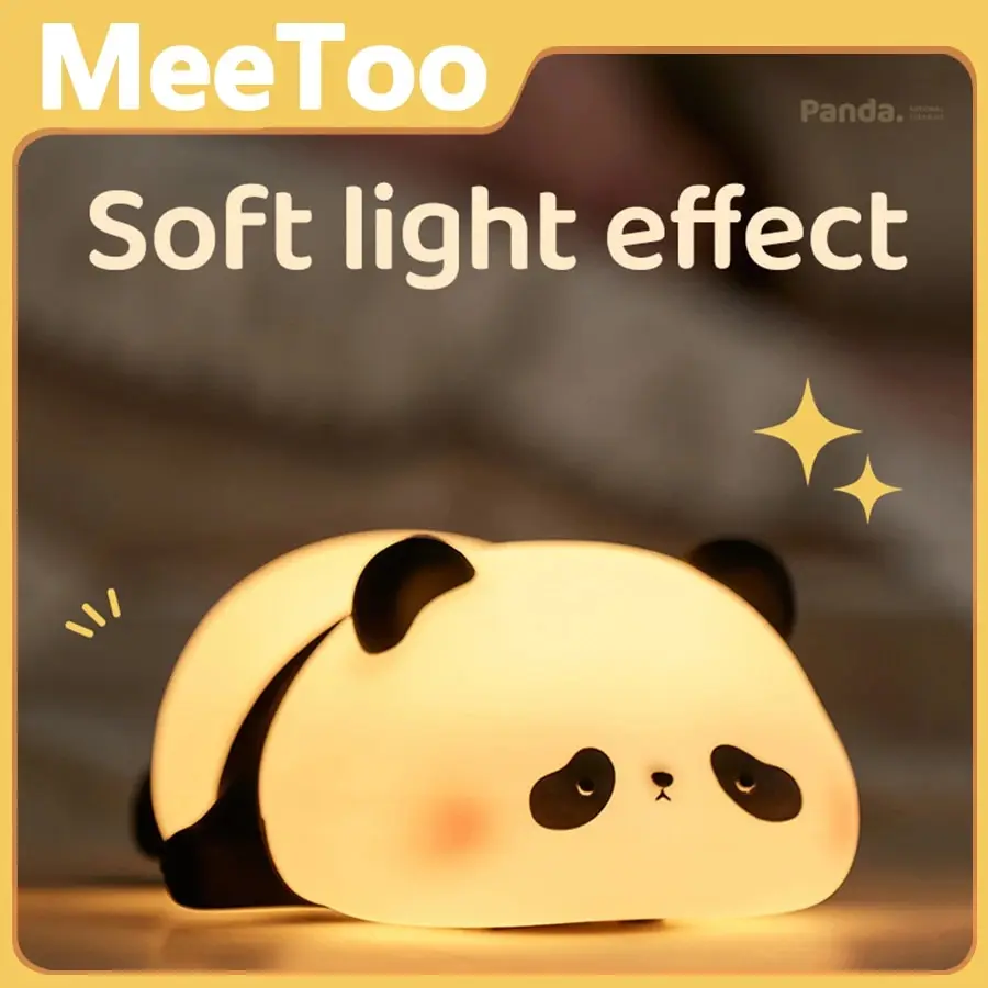 Touch-Sensor-Silicone-LED-Lamp-Cute-Little-Panda-USB-Rechargeable ...