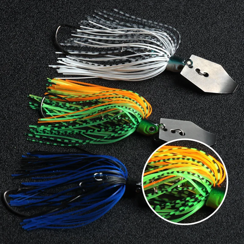 16G-Chatter-bait-spinner-bait-weedless-fishing-lure-Buzzbait-wobbler ...