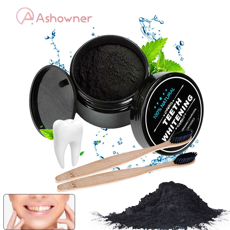 Teeth Whitening Powder Bamboo Charcoal Natural Activated Carbon Teeth ...