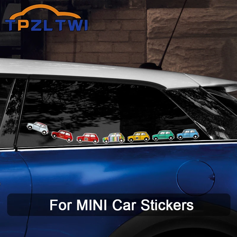 Car Model Design Sticker For Mini Cooper Sticker S Jcw R55 R56 R60 R61 ...