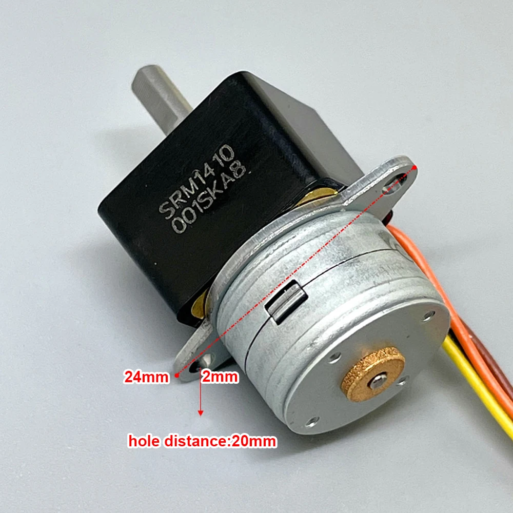 Mini-15mm-Stepper-Motor-5-Brushless-Stepper-Motor-2-phase-4-wire-DC-5V ...