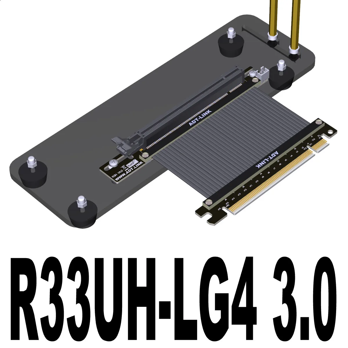 Universal-Gaming-PCIe-16x-Graphics-Video-Card-Extension-Cable-PCI-E-3-0 ...