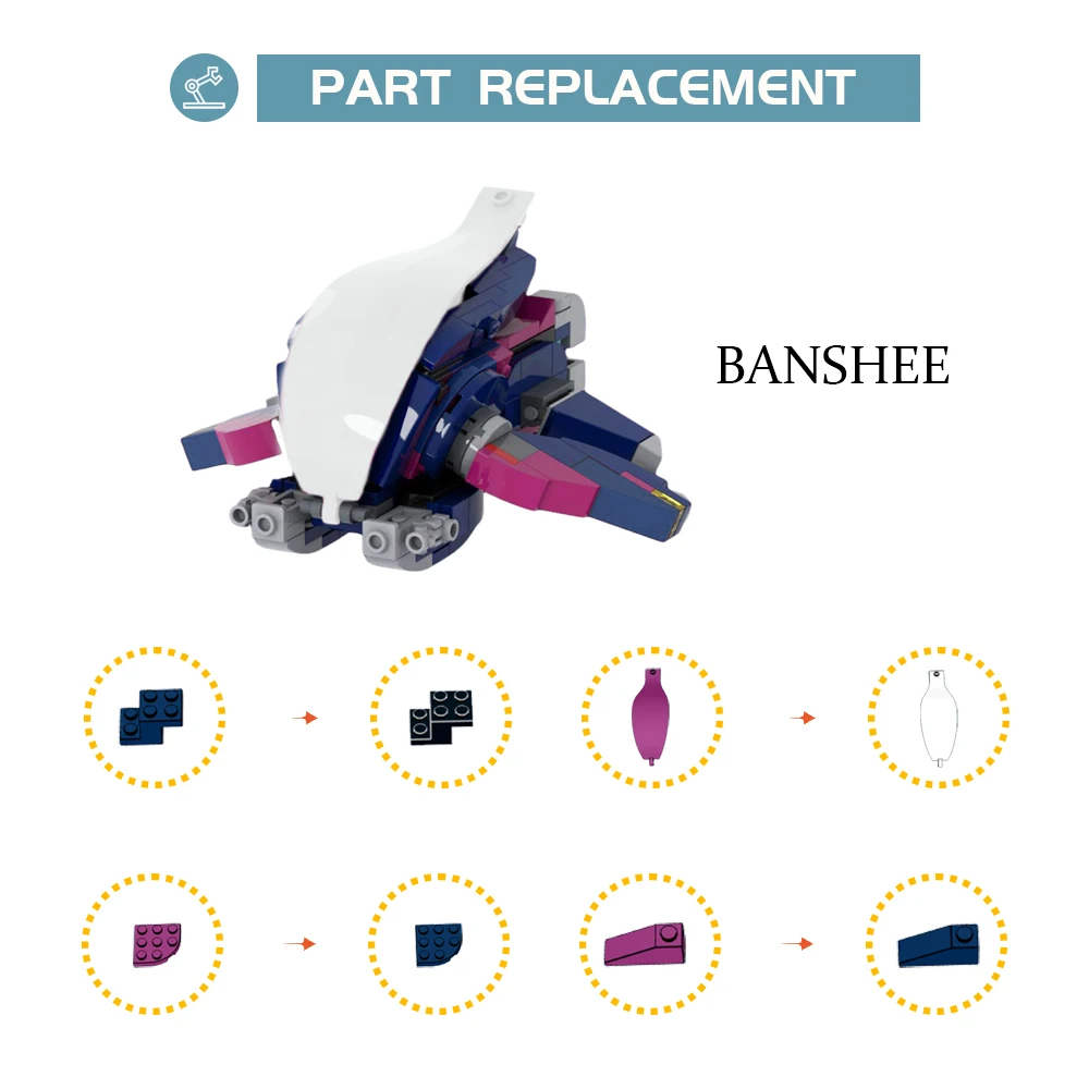 Lego Halo Banshee Instructions