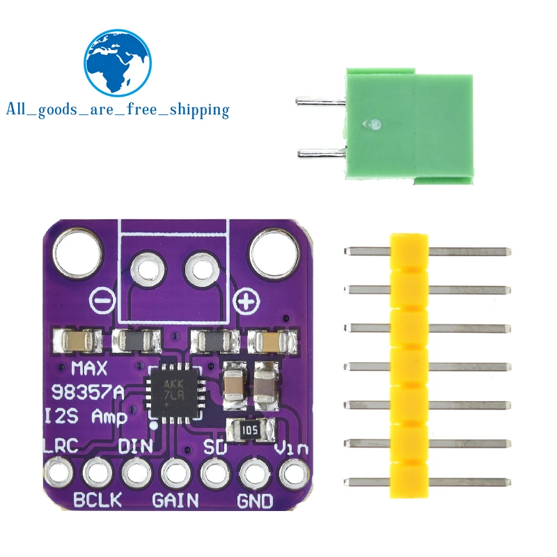 High-Quality-MAX98357-MAX98357A-I2S-3W-Class-D-Amplifier-Breakout ...