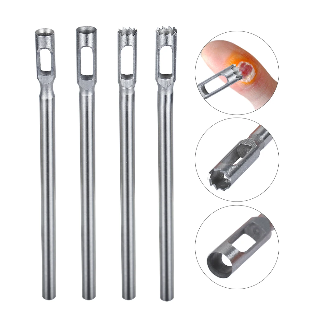Stainless-Steel-Pedicure-Drill-Bit-Foot-Corn-Remover-Cutter-Feet-Callus ...