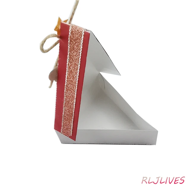 Plantilla De Caja Triangular