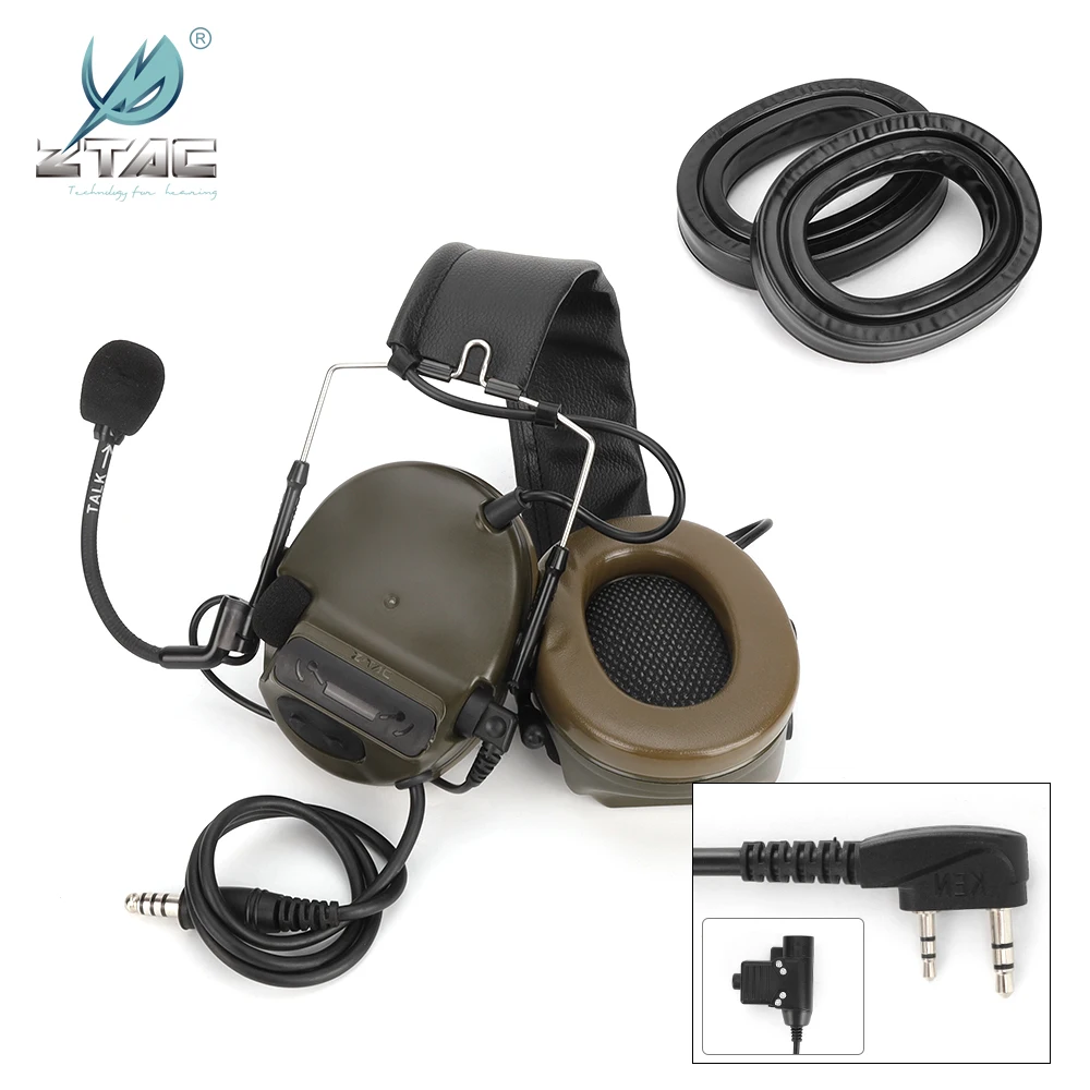 FCS AMP Tactical HeadSet Noise Reduction Military Aviation, 59% OFF