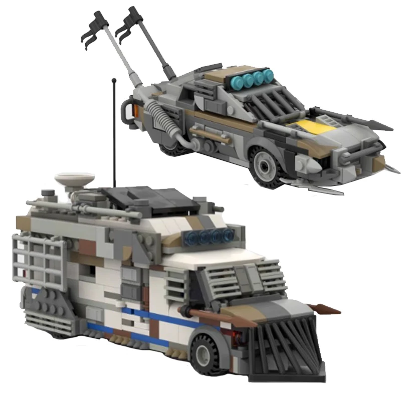 Bricklink-Technical-Car-MOC-Zombie-Doom-Communication-Car-and-Doomsday ...