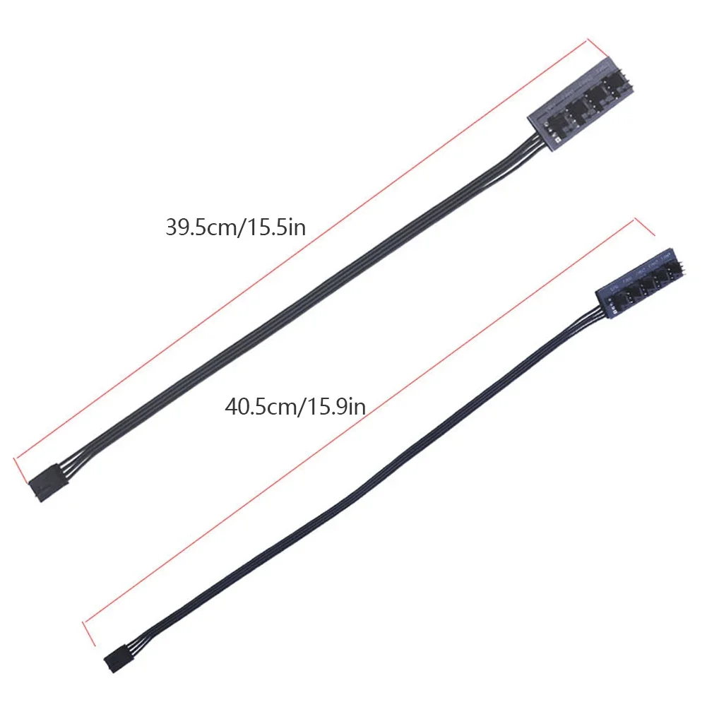 Power Cable Hub Splitter Adapter 40cm 1 to 5 4-pins TX4 PWM CPU Cooling ...