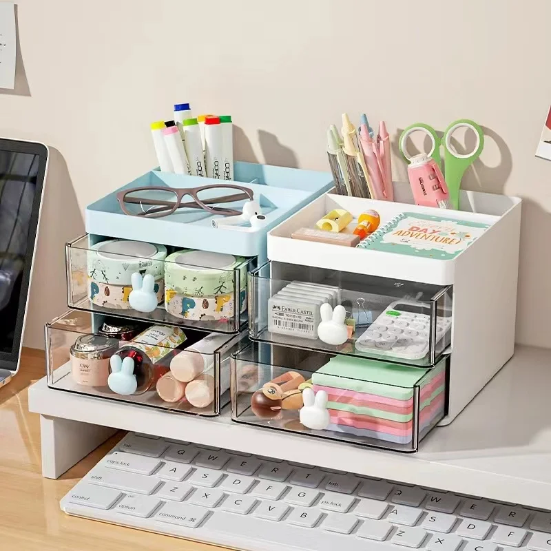 Multifunctional-Stationery-Storage-Box-Pen-Ruler-Storage-Box-Deskstop ...