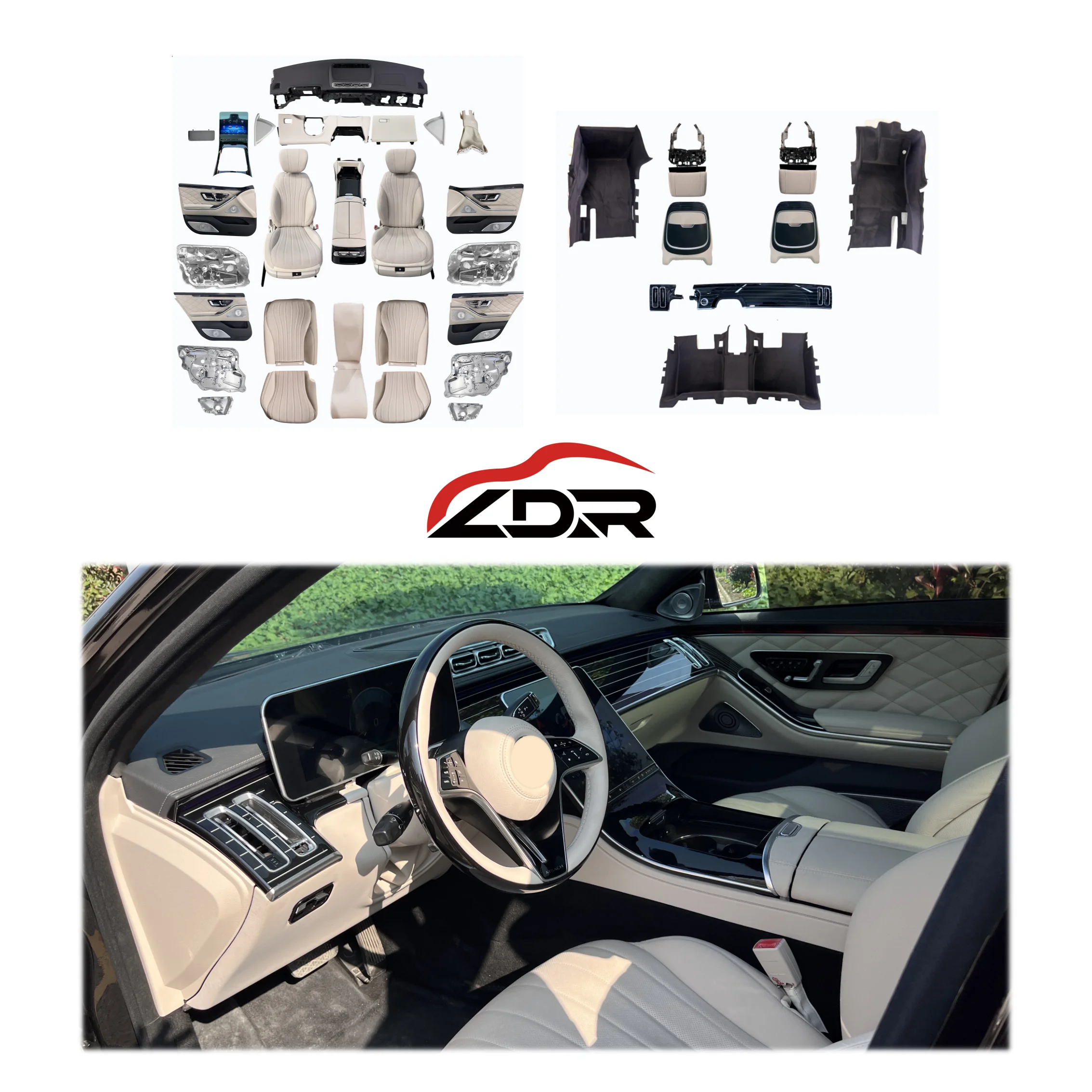 Modification-car-interior-for-Mercedes-Benz-S-class-2006-2013-year-W221 ...