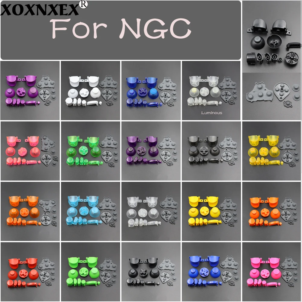 1Set Full Buttons For Gamecube/NGC L R Trigger Buttons D-Pad ABXY ...