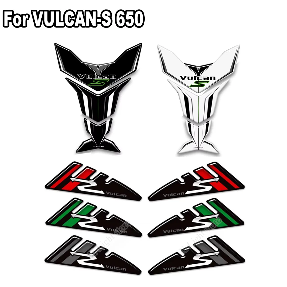 For Kawasaki VULCAN S VULCAN-S 650 VN650 3D resin Motorcycle Tank Pad ...