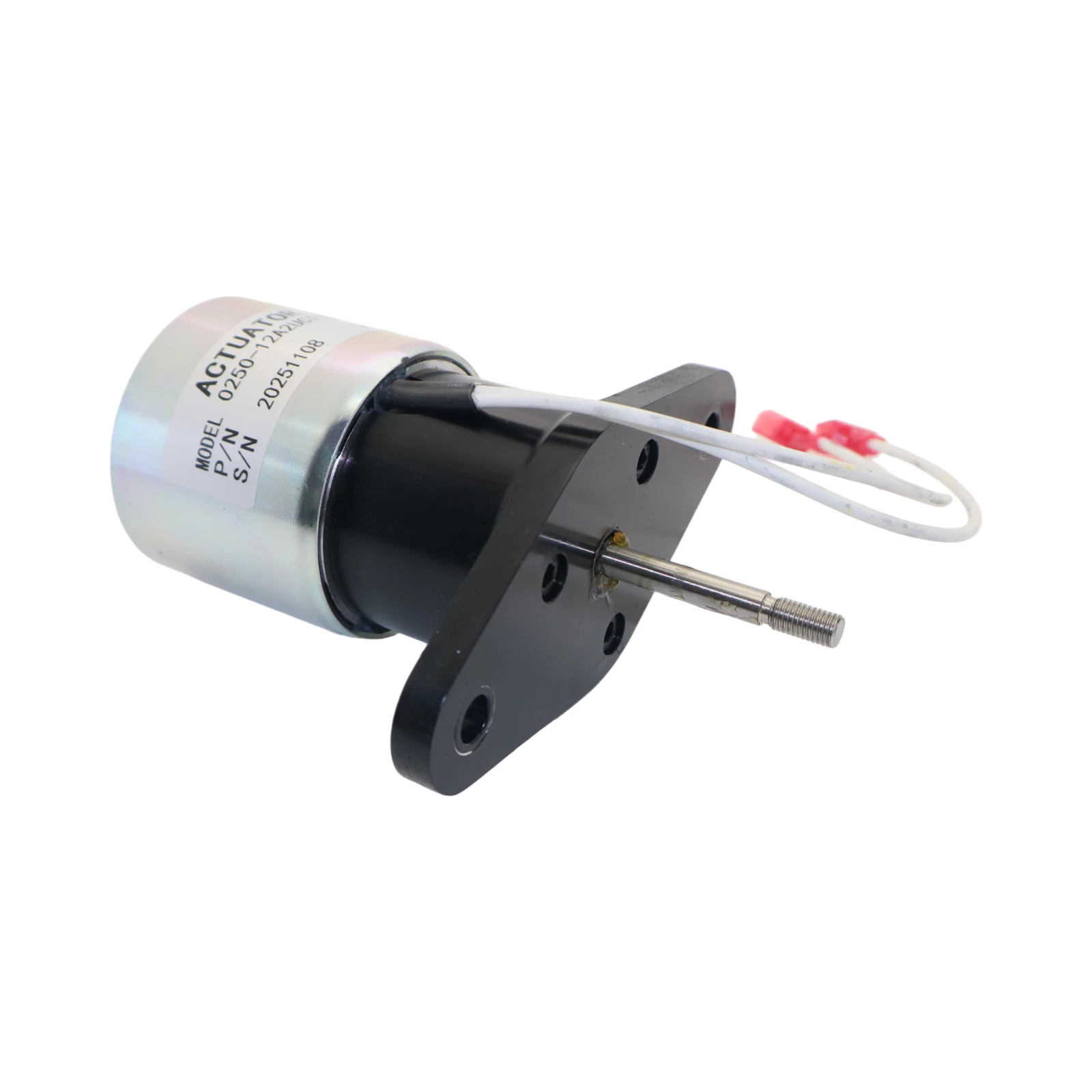 12V Actuator Solenoid Valve 0250-12A2UC11S1 For Cummins 110KVA C33D5 ...