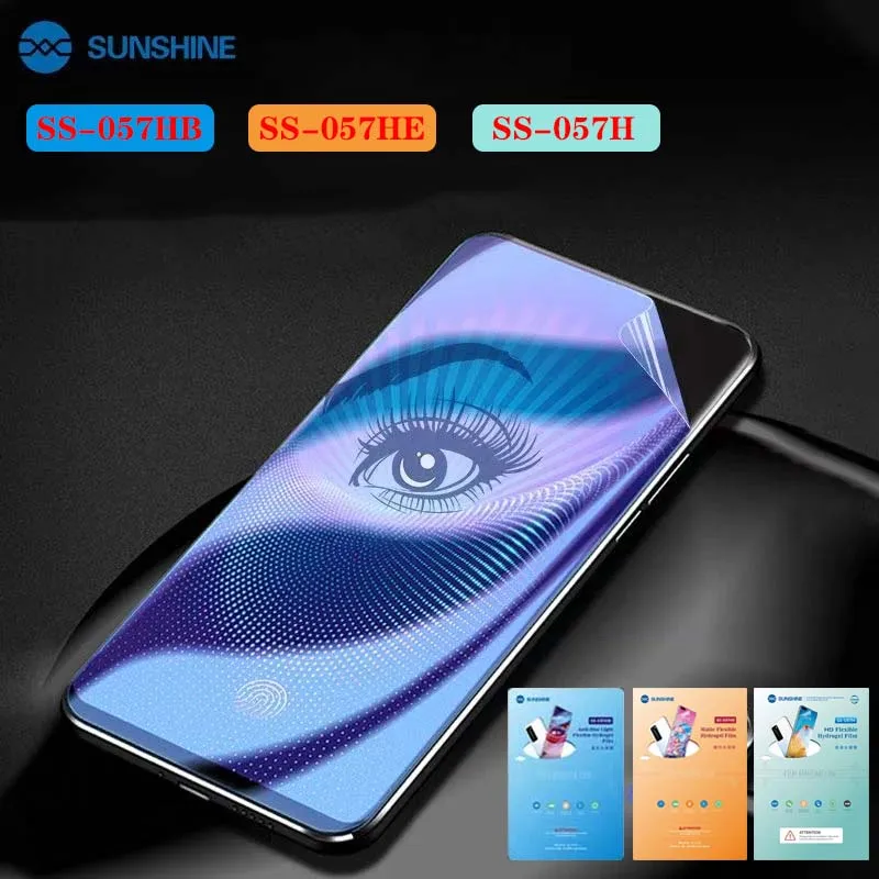SUNSHINE Flexible Hydrogel Film SS-057H 057HB 057HE Matte HD Bule-ray ...