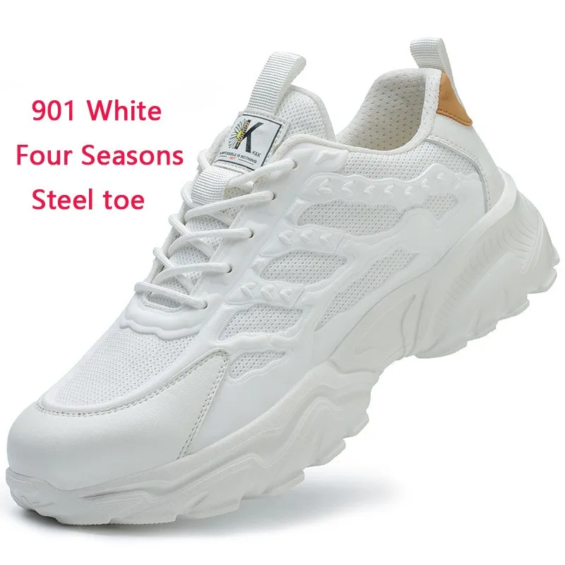 Zapatos-de-seguridad-blancos-para-hombres-y-mujeres-antigolpes ...