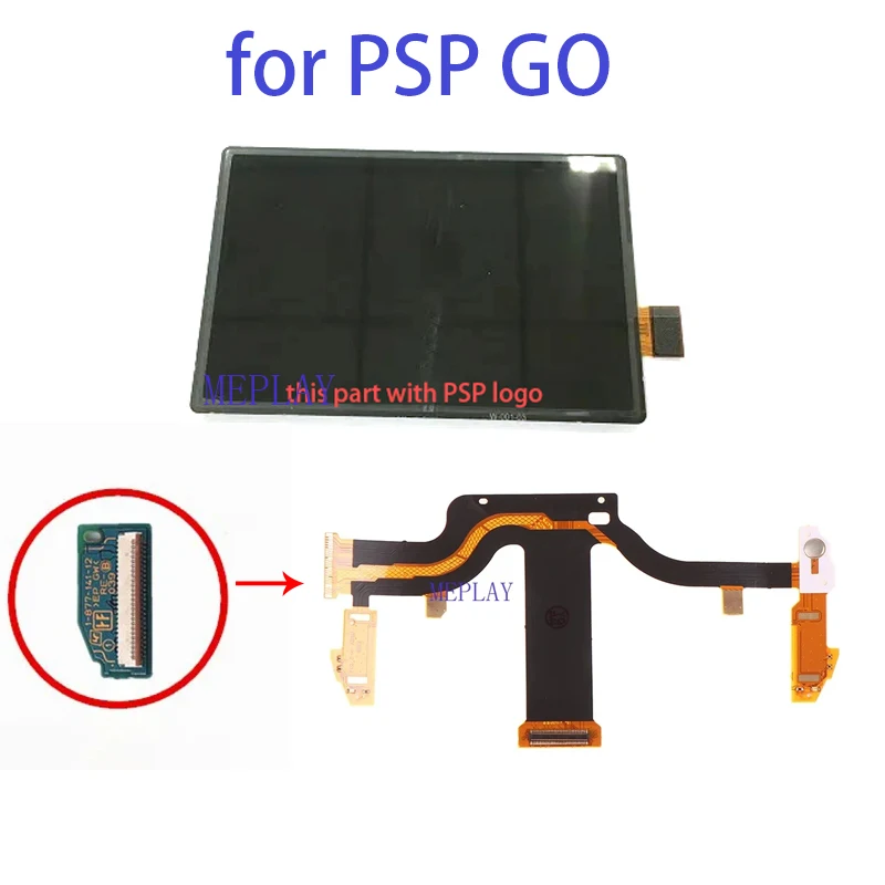 Pantalla-LCD-Original-para-PSP-Go-con-retroiluminaci-n-conector-de ...