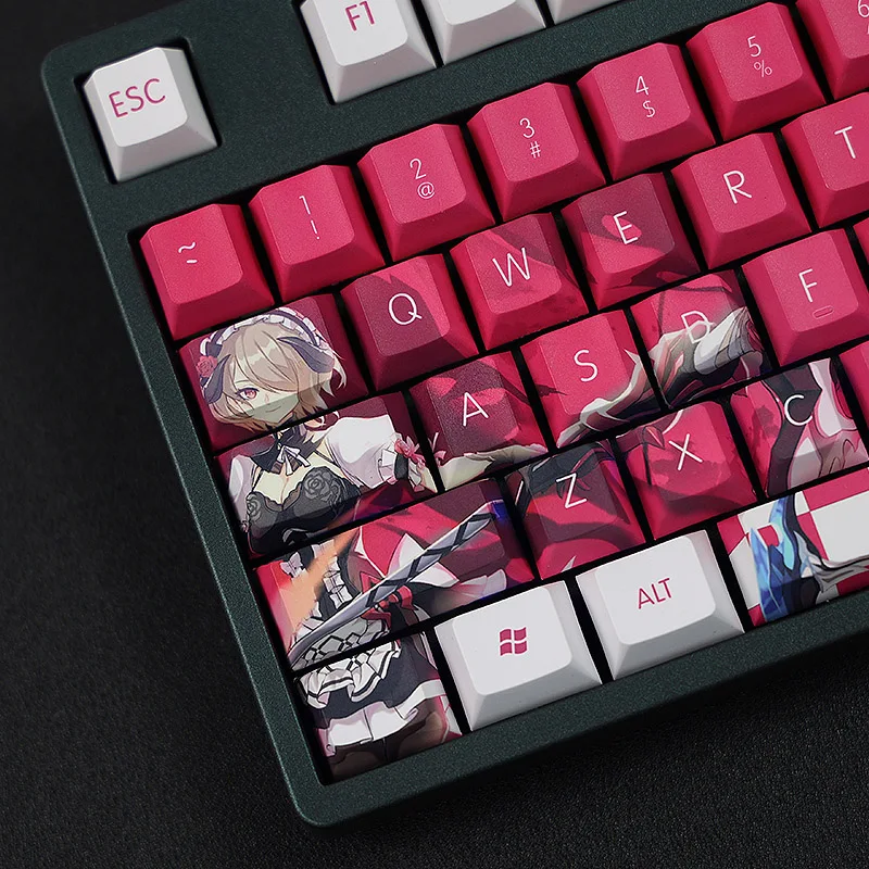 Keycap-Animation-Rita-Theme-Keycaps-108-Key-Cherry-Profile-PBT-Dye ...