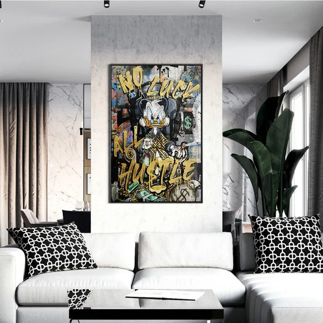 [Recommended item] Donald Duck Hustle Graffiti: Transform Your Walls ...