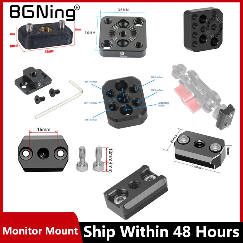 Monitor Mount Holder for DJI Ronin S/SC/RS2/RSC2 Gimbal Stabilizer ...