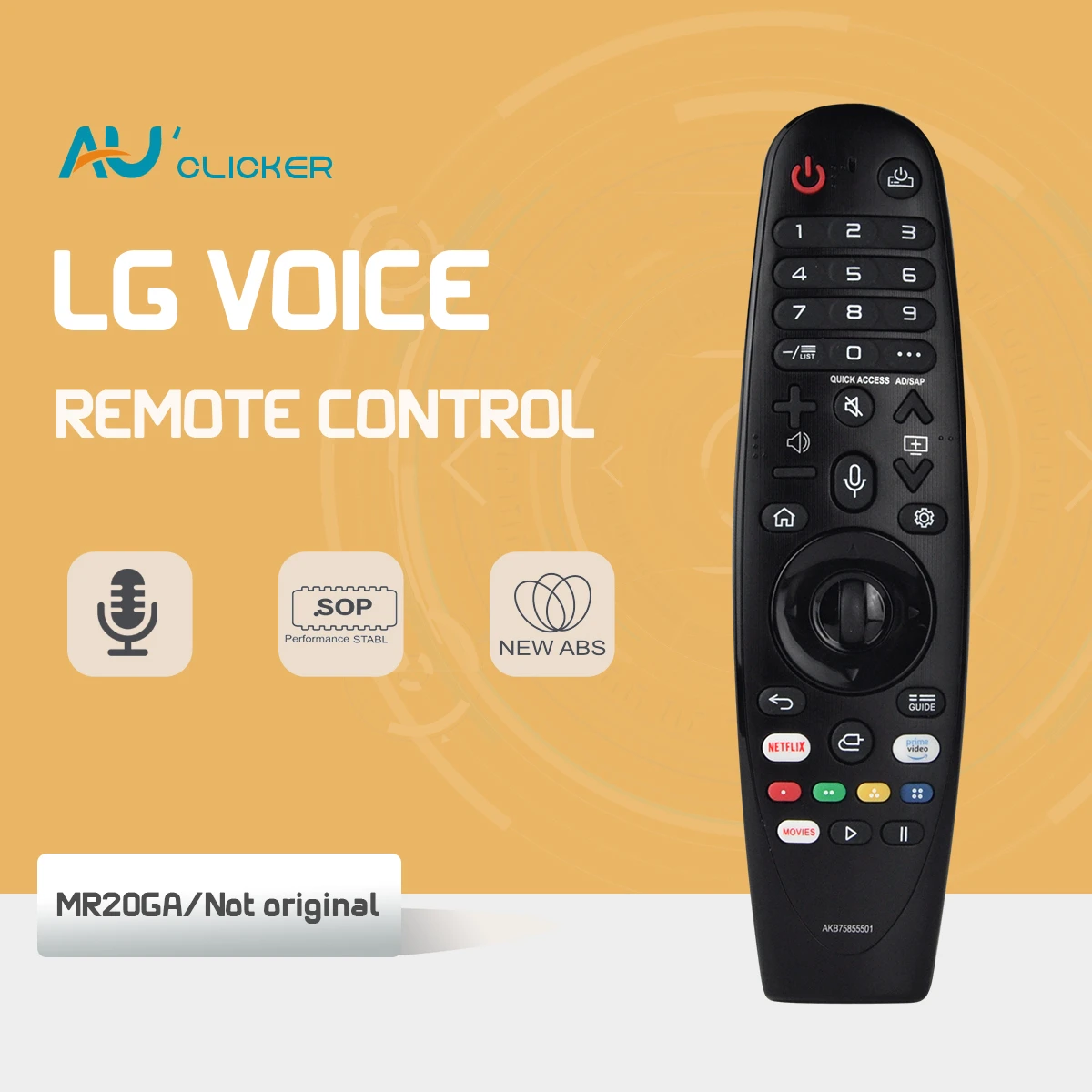Remote Control Lg Akb75855501 Voice Control | Lg Remote Control Smart ...