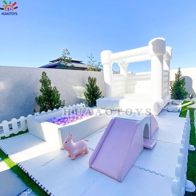 Popular-white-clear-ball-pit-kids-indoor-outdoor-celebrating-party ...
