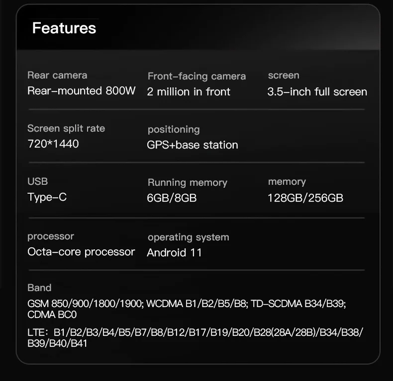 Free Gift! SERVO KING7000 IP68 Rugged 4G Small Smartphone 3.5-inch ...