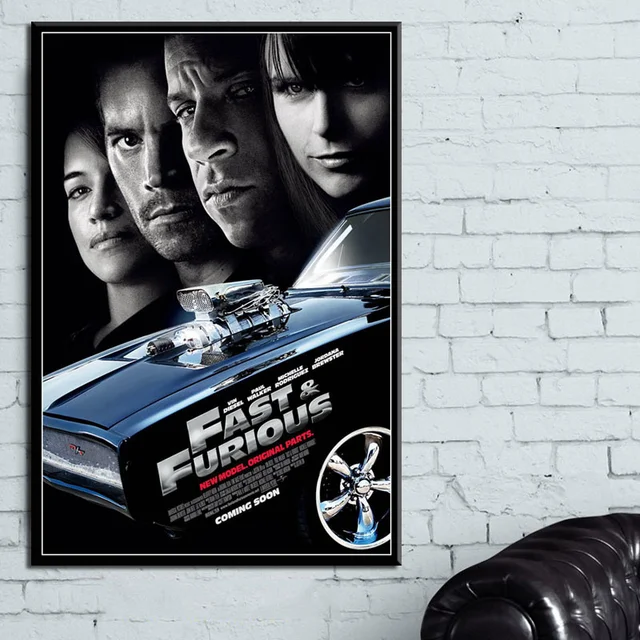 The Fast And The Furious 4 Movie Poster
