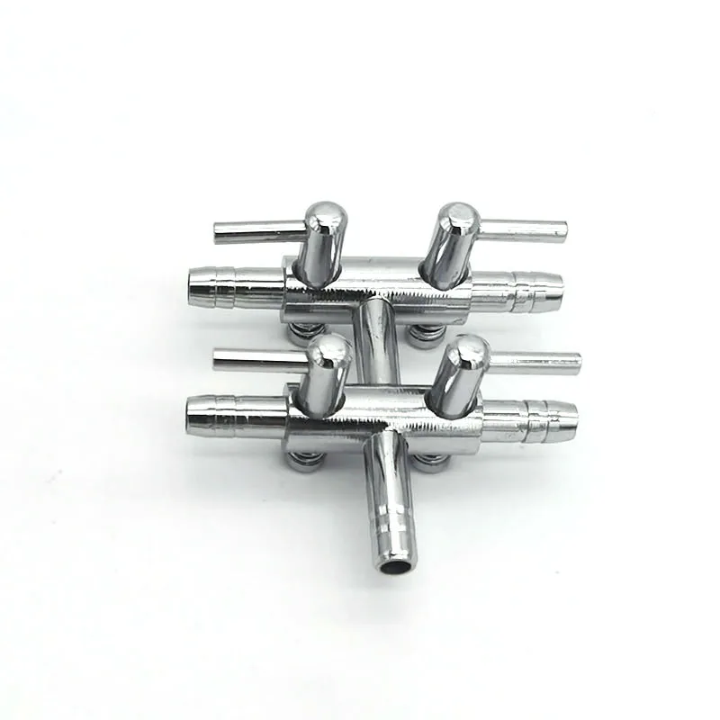 Stainless-Steel-5-Ways-Aquarium-Air-Splitter-Valve-Fish-Tank-Air-Pump ...