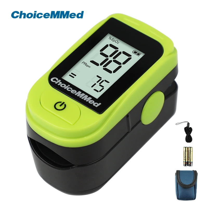 ChoiceMMed-LCD-Oximeter-Finger-Pulse-Oximeter-Blood-Oxygen-Saturation ...