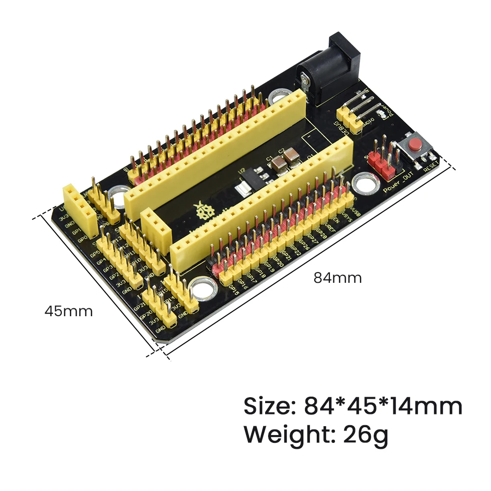 Keyestudio Raspberry Pi Pico Io Placa Escudo Para Raspberry Pi Pico ... Keyestudio Raspberry Pi Pico Io Placa Escudo Para Raspberry Pi Pico ...