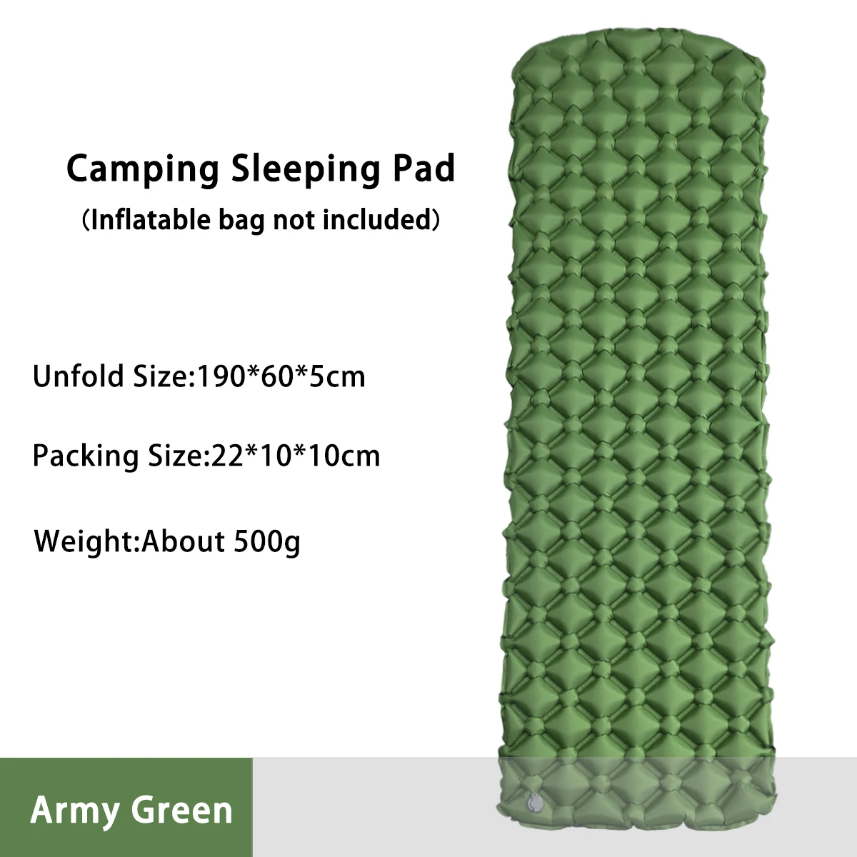 Camping-Inflatable-Mattress-In-Tent-Folding-Camp-Bed-Sleeping-Pad ...