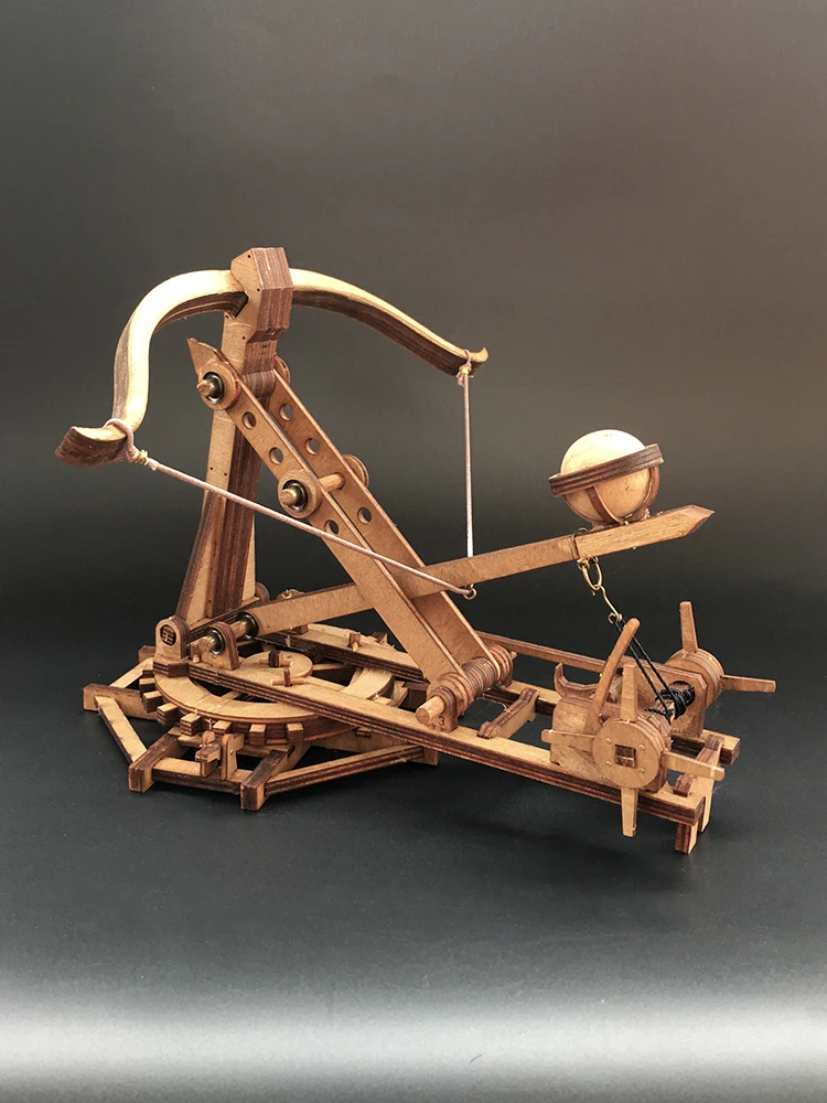 Rotary-Mangonel-Ancient-Chariot-Model-Retro-Handmade-Ornaments-Crafts ...