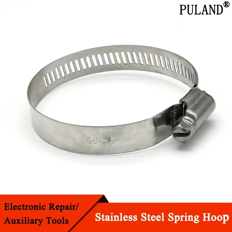 8mm-120mm-Stainless-Steel-Drive-Hose-Clamps-Adjustable-Tri-Gear-Worm ...