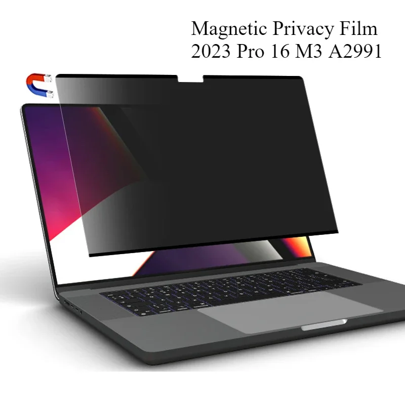 Macbook-2023-Pro-16-M3-A2991-Magnetic-Privacy-Screen-Film-Laptop ...