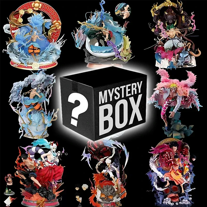 4 Emperors ONE PIECE Figure Mystery Box Surprise Blind Box featuring ...