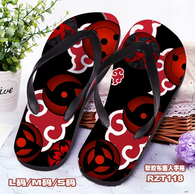Naruto Sandals Red