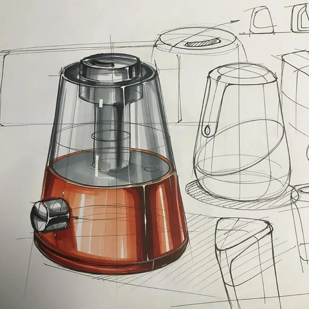 Industrial Design Products Sketches