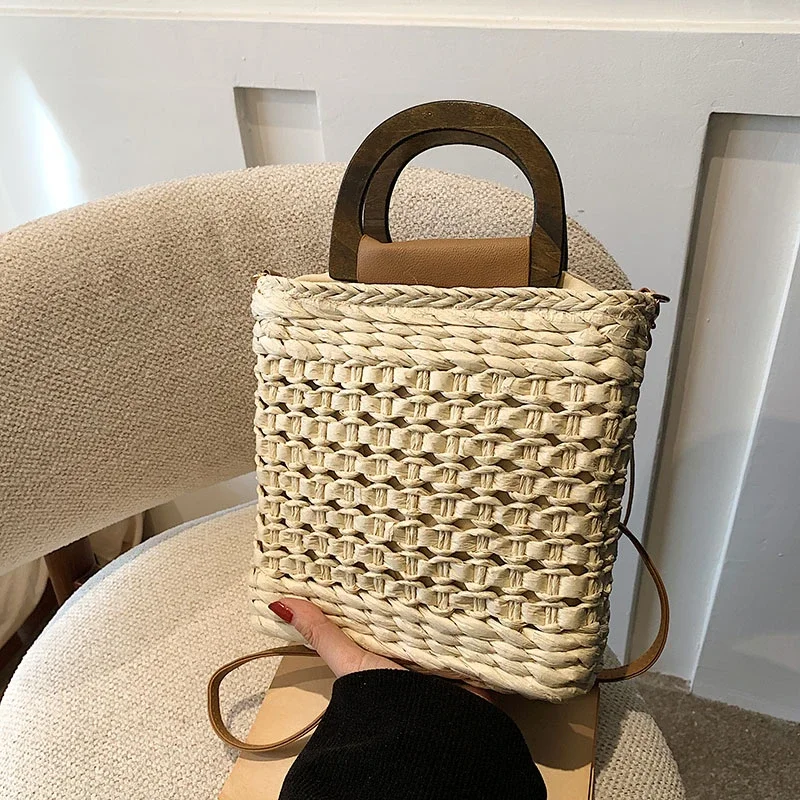 Solid-Drawstring-Fabric-Interior-Compartment-Shoulder-Bags-Square-High ...