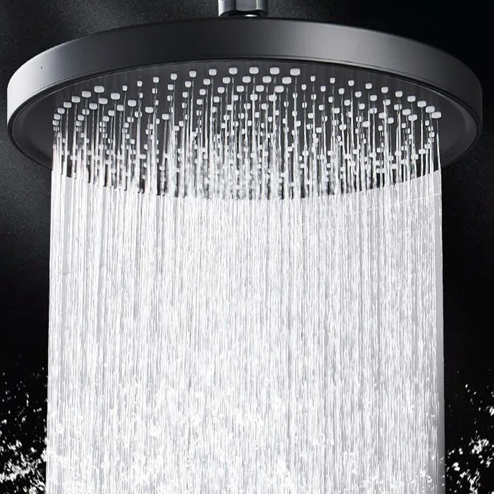 10-Inch-Large-Flow-High-Pressure-Ceiling-Mounted-Shower-Head-Silver-Big ...