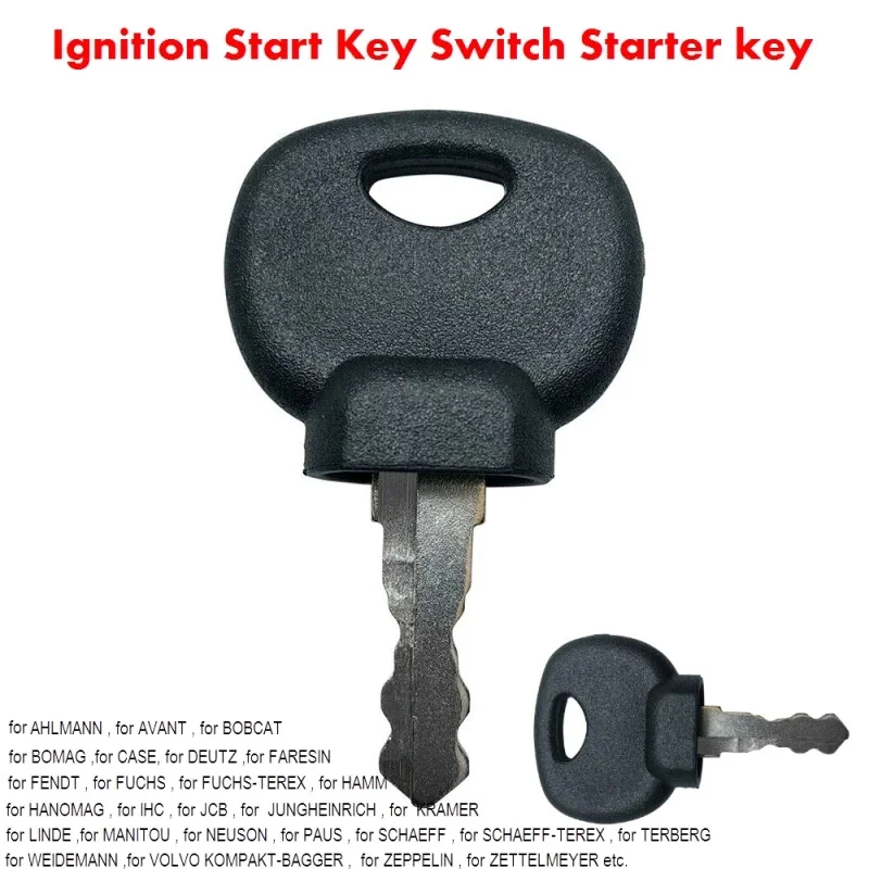 1-6-10Pcs-Heavy-Equipment-Ignition-Keys-For-JCB-Bomag-Dynapac-Terex ...