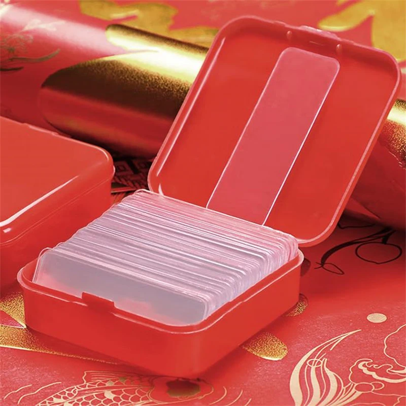 Fita-dupla-face-reutiliz-vel-Cola-Nano-Transparente-Sem-costura-Auto ...